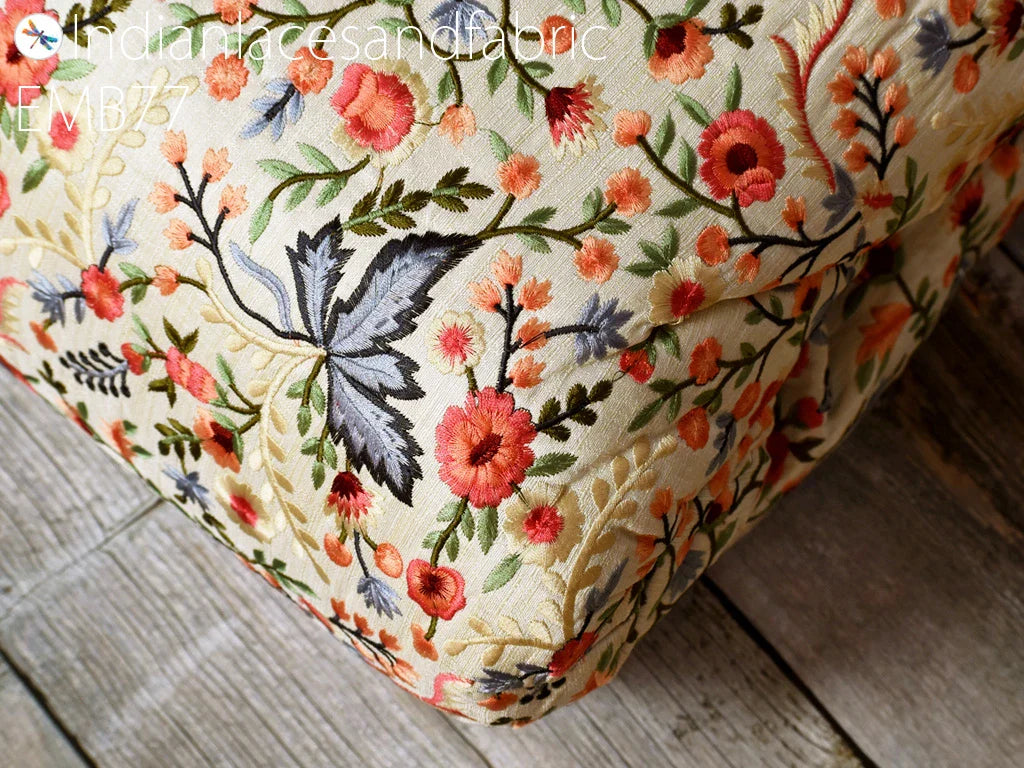Indian Embroidered Fabric | Embroidered Fabric by the Yard– Page 6 ...