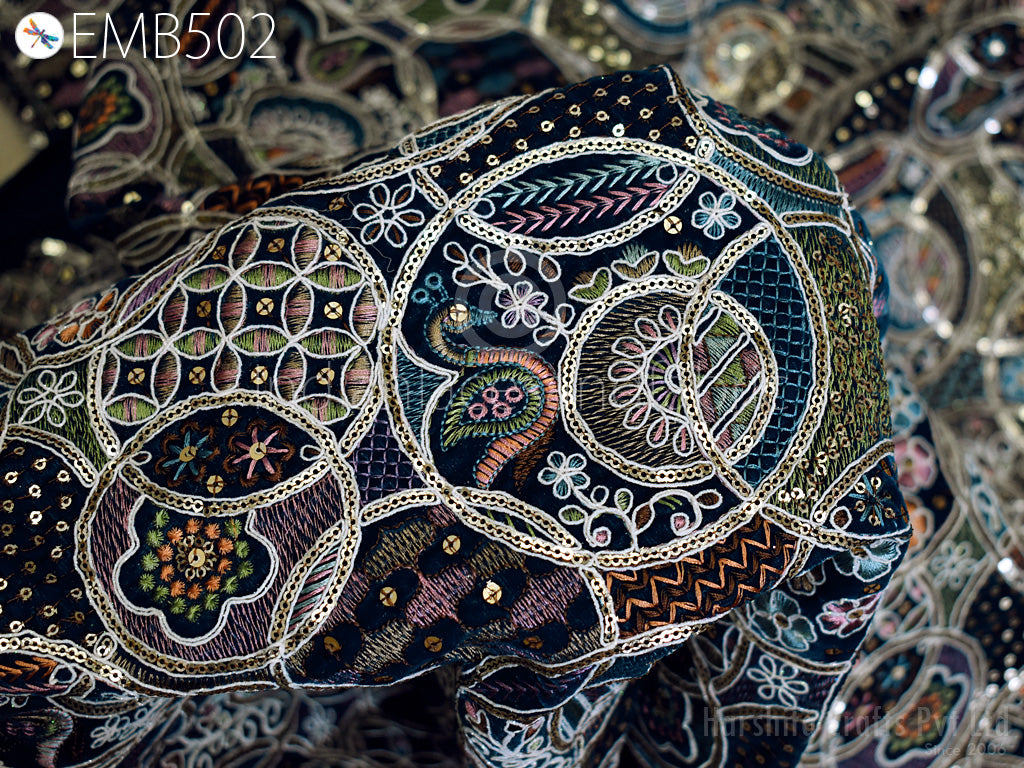 Make beautiful festive wear using our embroidery fabric ...