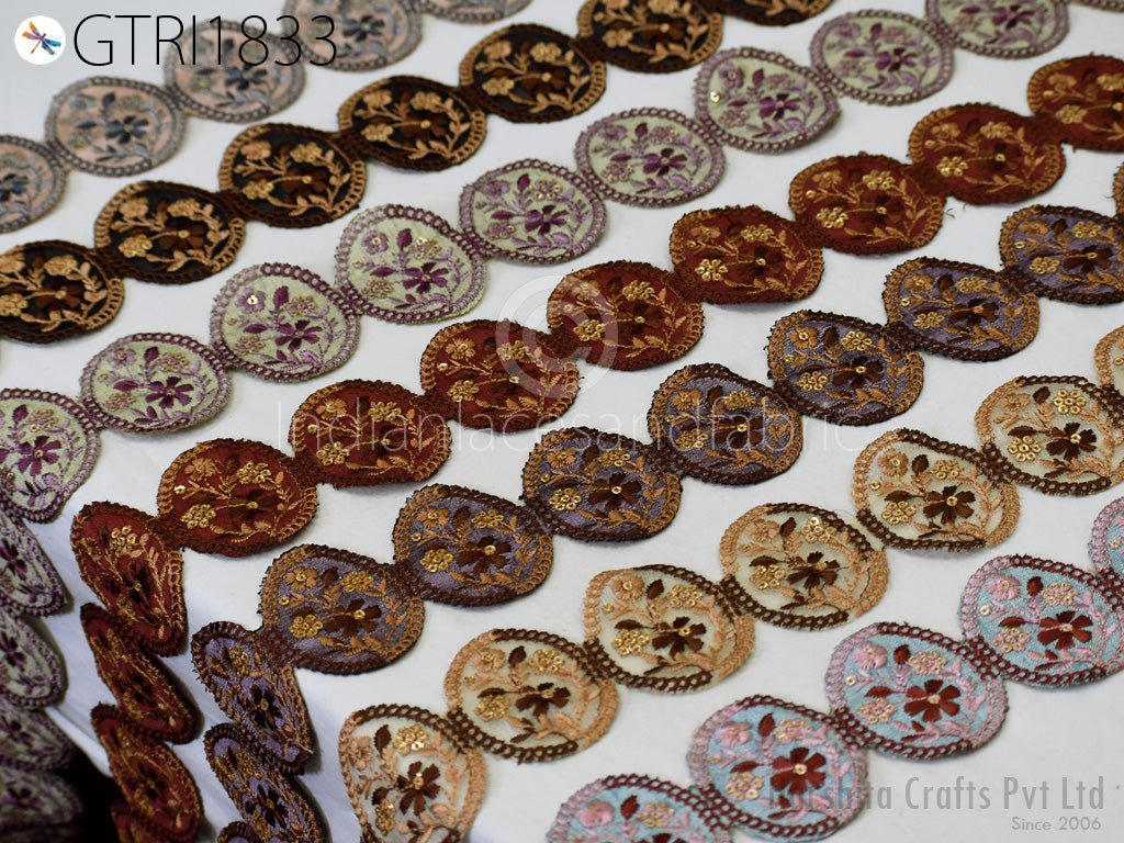 We have a large collection of embroidery trims and laces that can be ...