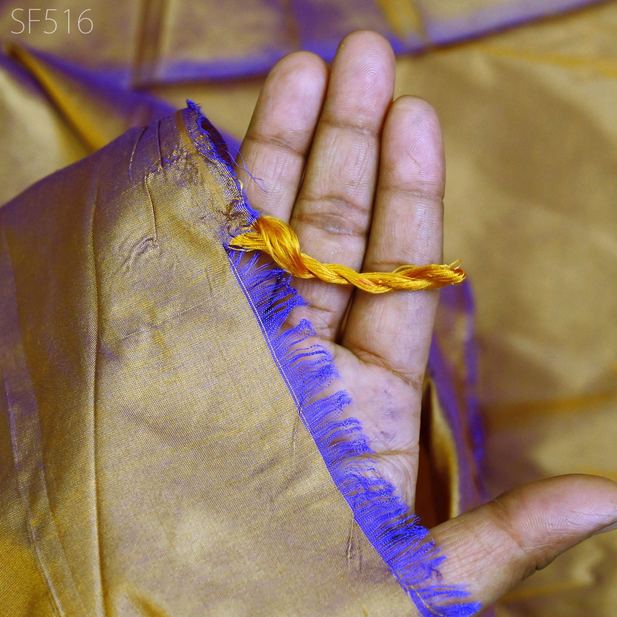 80 gsm Iridescent Indian Pure Silk Fabric by the yard Light Weight Sof ...