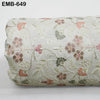 Ivory Embroidered Fabric by the yard Sewing DIY Crafting Embroidery We ...