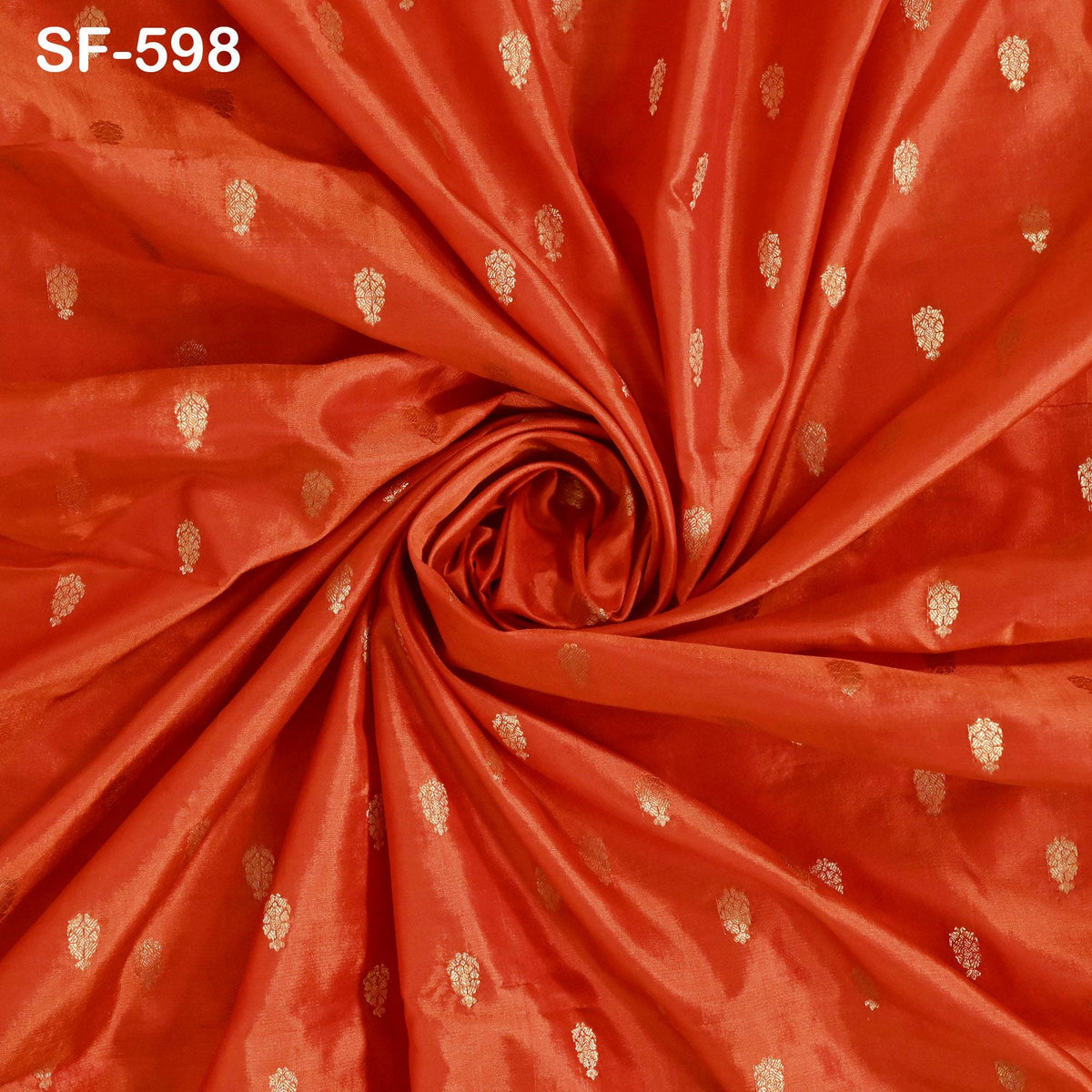 70gsm Pure Mysore Silk Fabric by The Yard Brocade Zari Buttie Indian W ...